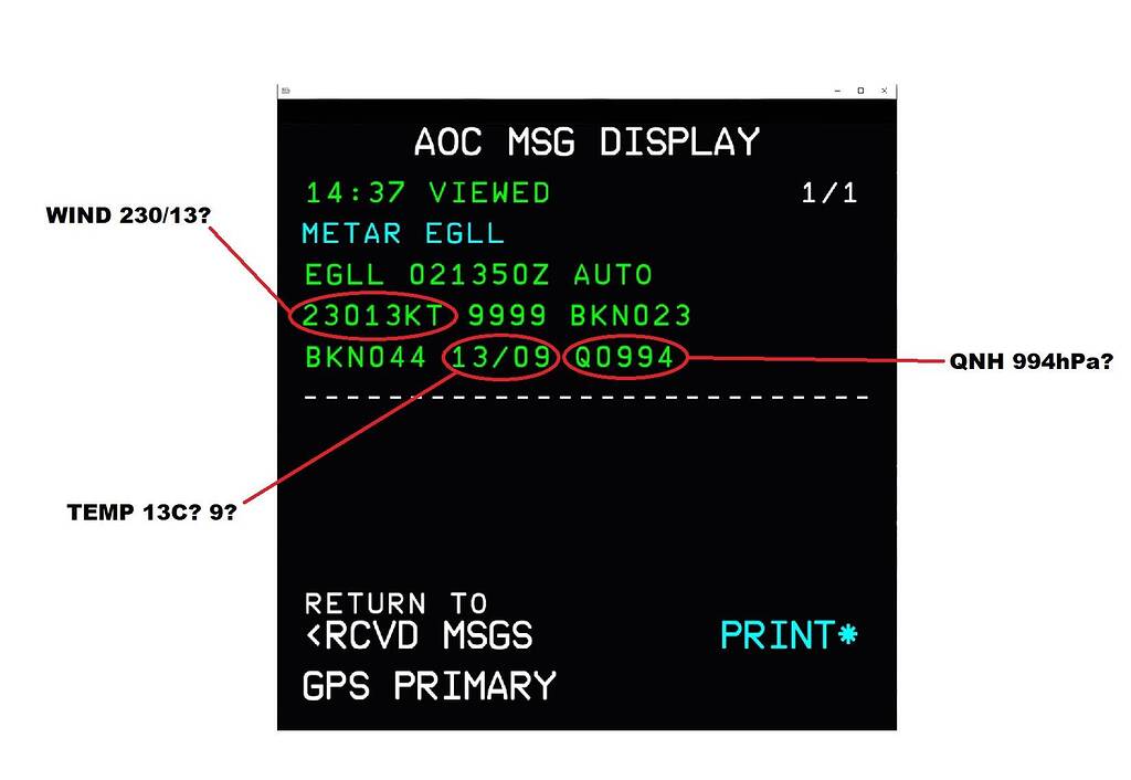 MCDU Pref Approach phase - Easiest way to find all the information ...