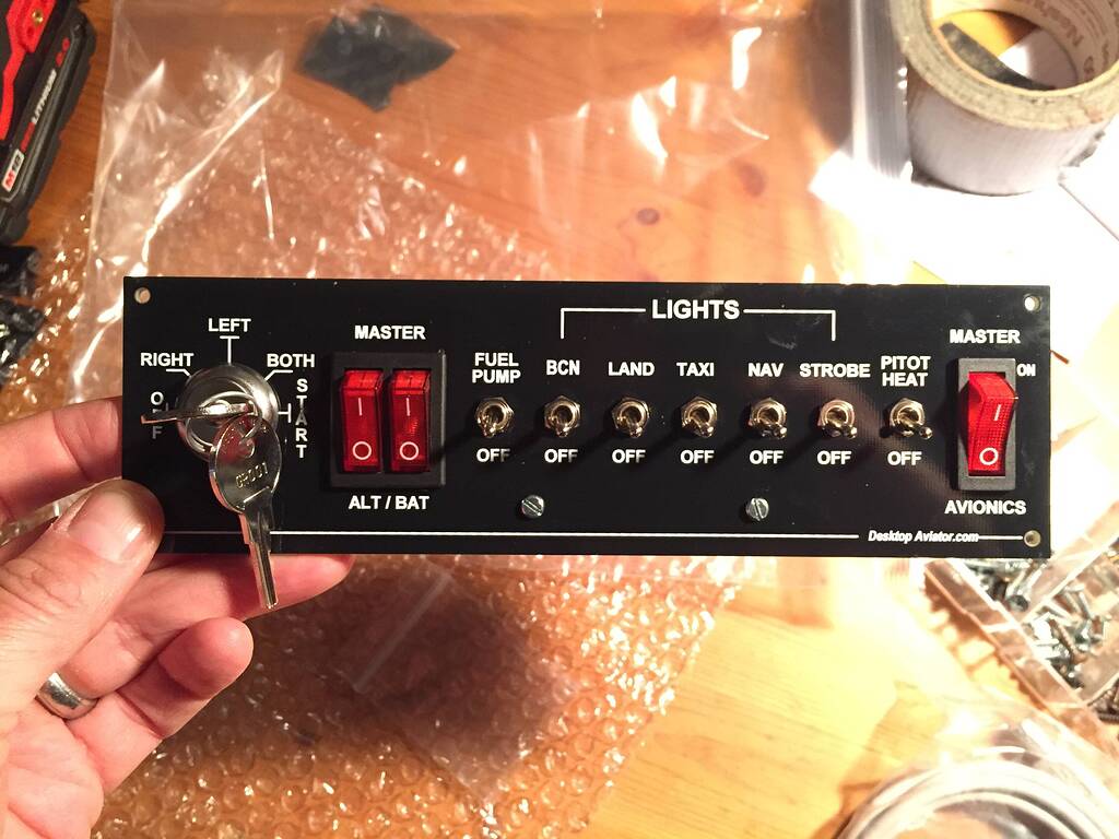 Improvised magneto with rotary switch? - Home Cockpit Builders ...