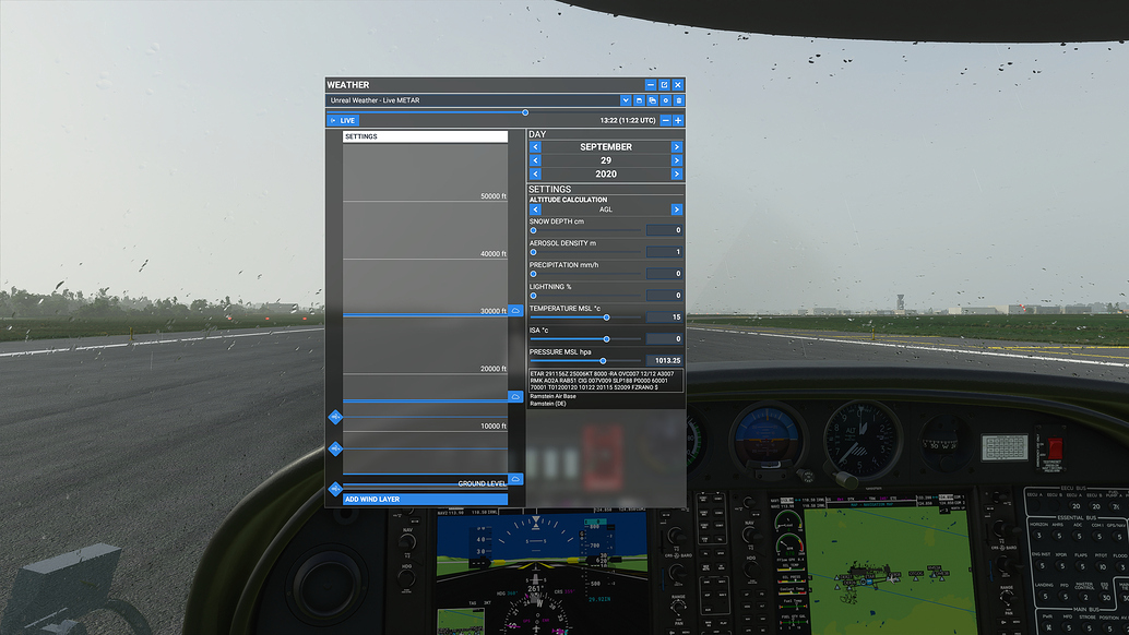 Unreal Weather - Live METAR Mod - Tools & Utilities - Microsoft Flight ...