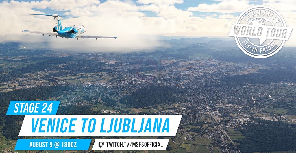 [Official] Community Fly-In Friday: World Tour Stage 24: Venice to Ljubljana - Community Events ...