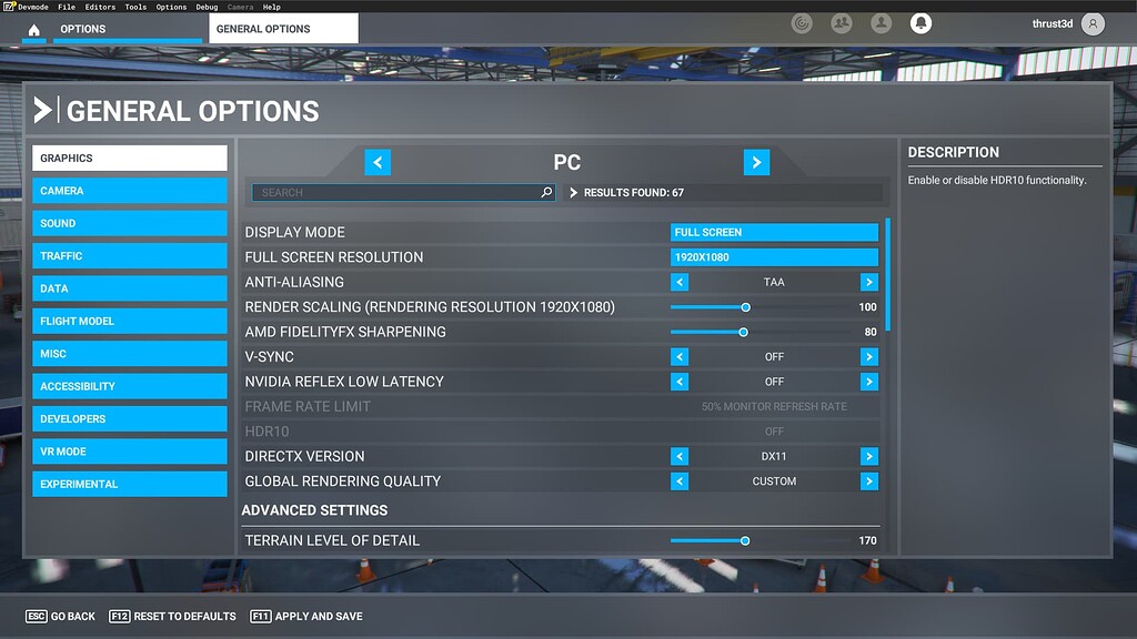 Bad performance with decent system. Stutters while on 40 frames ...