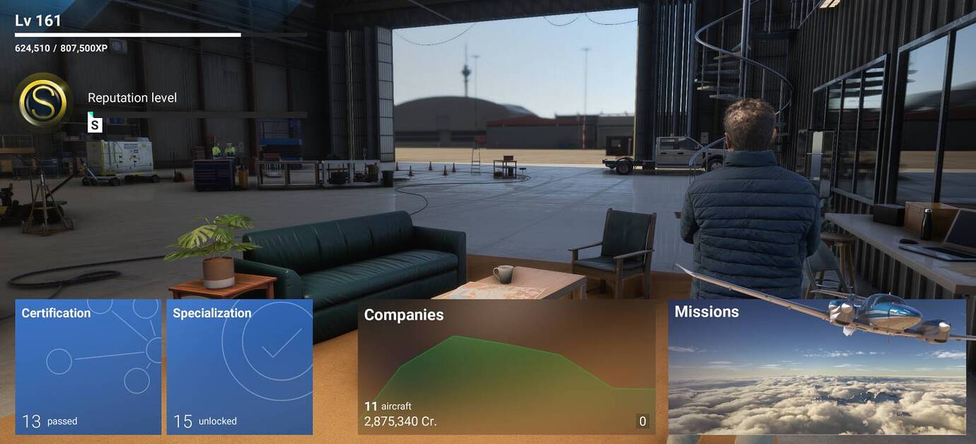 How to Change Career Mode Headquarters Hanger Plane - User Interface ...