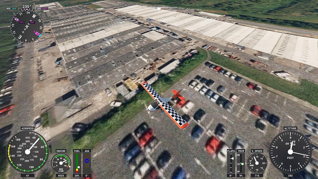 How do I reduce/remove the extreme noise/grain overlay on the satellite ...