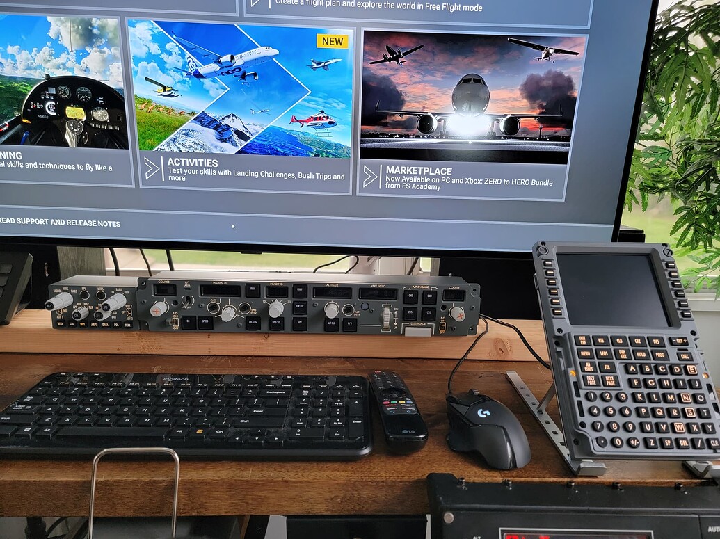 Cockpit simulator - Home Cockpit Builders - Microsoft Flight Simulator ...