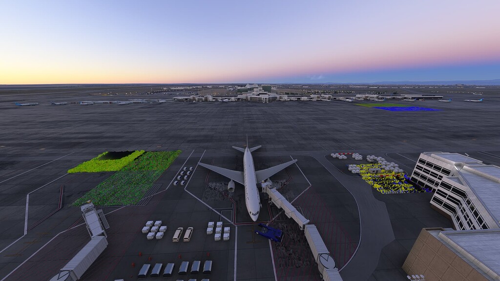 Ground Textures Crazy Distortion Spikes and Colors - Scenery and ...