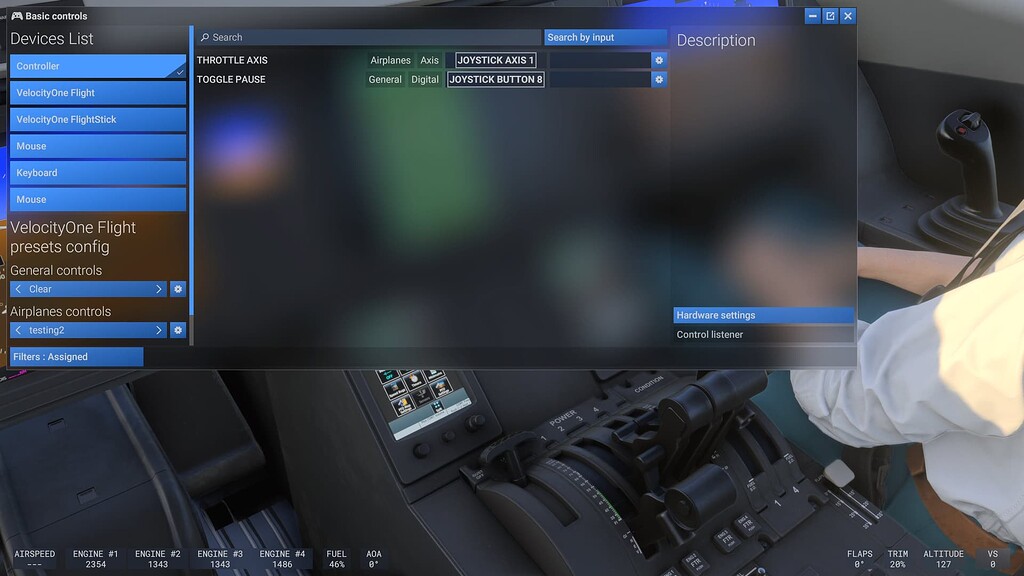 Velocity 1 Flight Yoke - phantom toggle reverse throttle 1&2 detents (Xbox) - Hardware ...