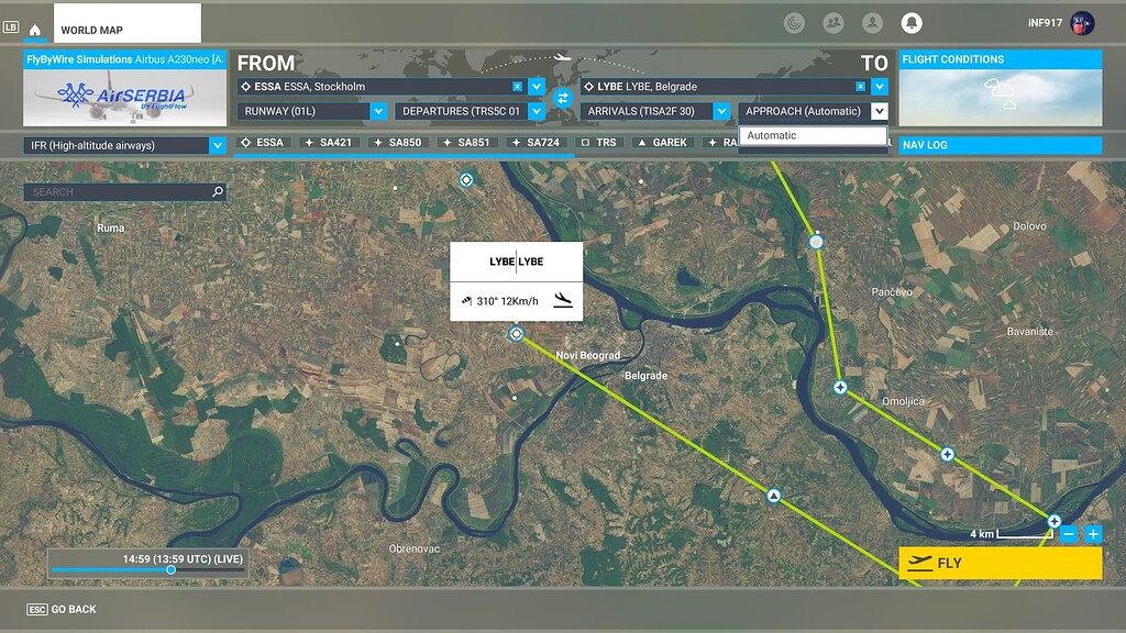 Missing approaches LYBE (No ILS) - ATC, Traffic & NAVAIDs - Microsoft ...
