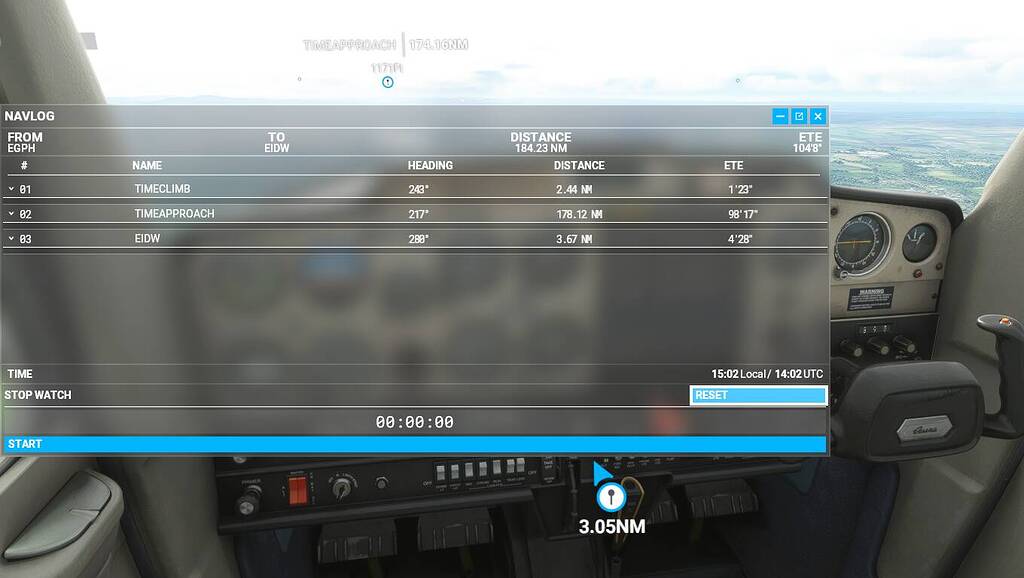 Is something wrong with my NAV Log? - Aircraft & Systems - Microsoft ...