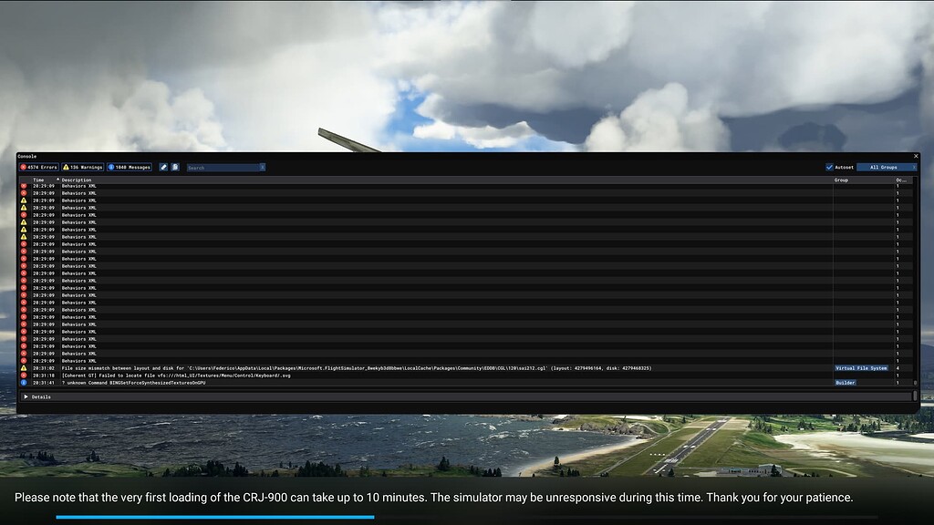 MSFS stuck on flight loading with online services on - Hardware ...