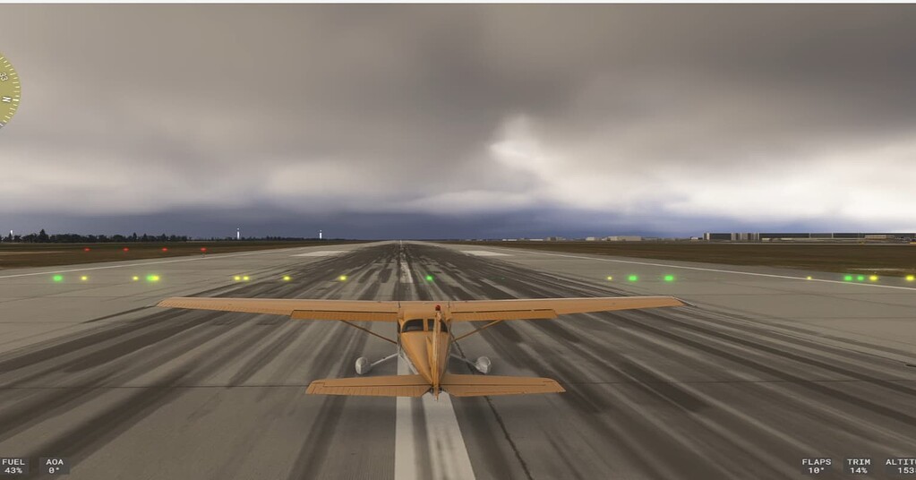 Strange blinking lights at every airport, a/c independent, TAA only ...