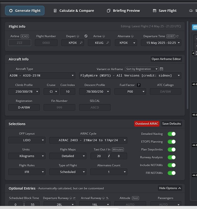 Can't Find SimBrief FLIGHT ID - Miscellaneous - Microsoft Flight ...