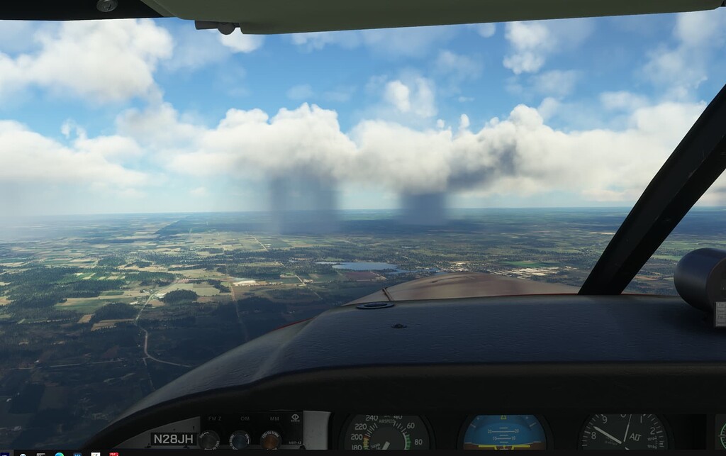 Rain shower clouds are way too small/short - Weather & Live Weather ...