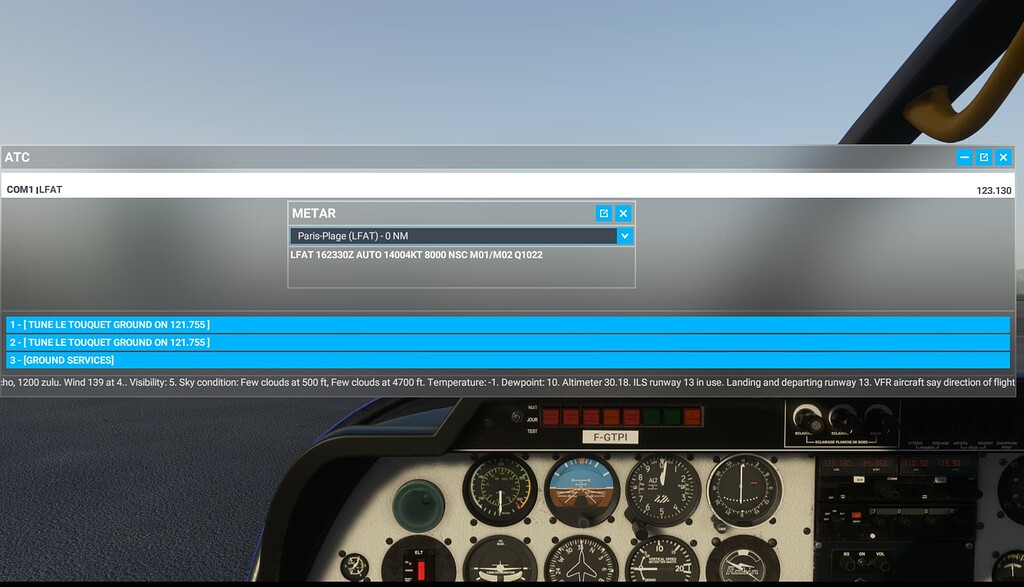 ATIS not Matching METAR - Weather & Live Weather - Microsoft Flight ...
