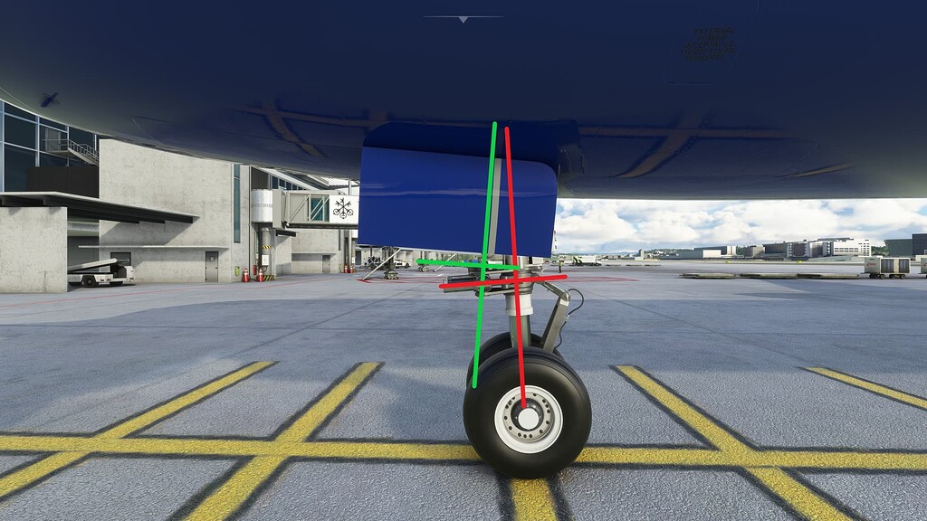 787-10 Dreamliner Nose Landing Gear is Literally Off Its Hinges ...