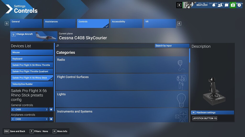 X56 displays button 15 in hardware monitor - Hardware & Peripherals ...