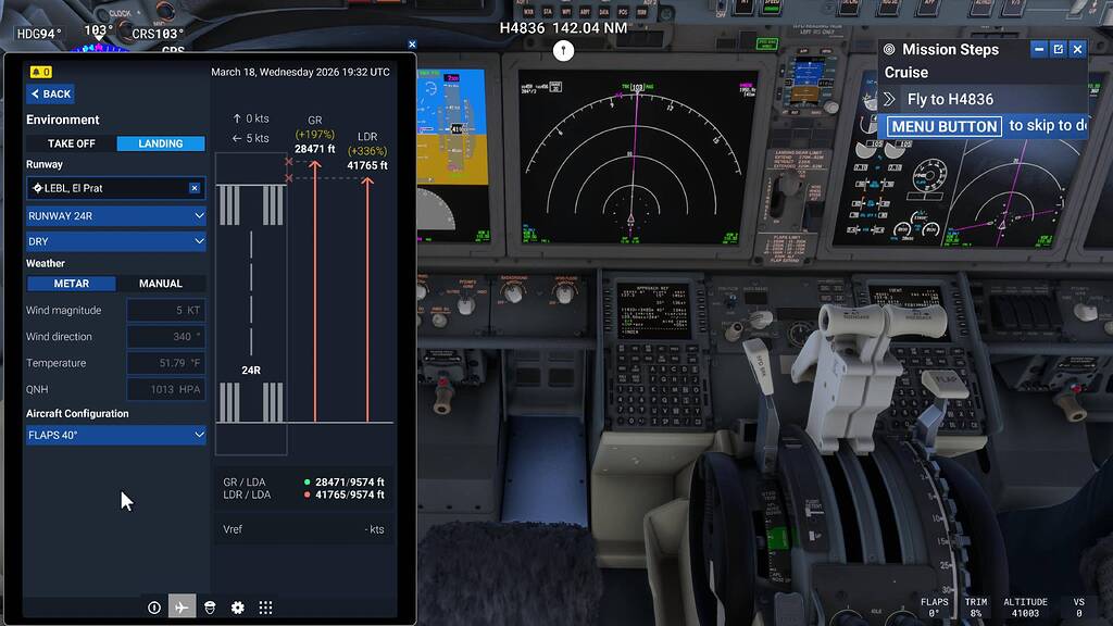 PS5 Flight Performance menu in the EFB freezes the game every time ...