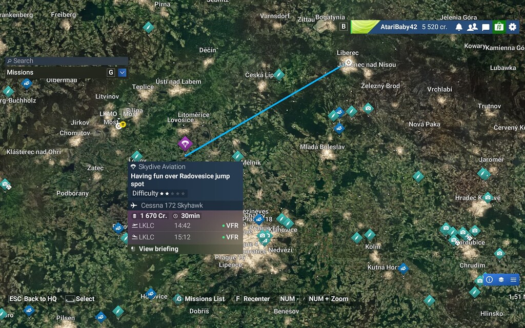 Career generating filghts for airplanes from/to helipad - User ...