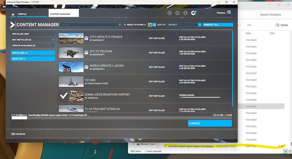 Can't install payware from marketplace on PC - Install, Performance ...