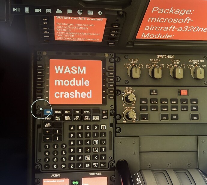Inibuilds Airbus WASM crash - Aircraft & Systems - Microsoft Flight Simulator Forums