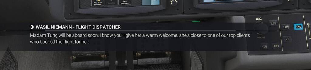 After engine start flight dispatcher thinks the client isnt on the ...