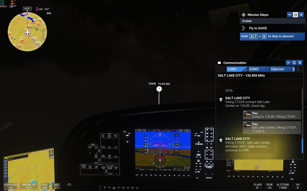 ATC Panel doesn't show comm options - Resolved - Microsoft Flight ...