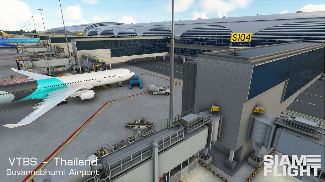 [UPDATEv1.0.11] VTBS Suvarnabhumi Airport Thailand | SiamFlight - 3rd ...