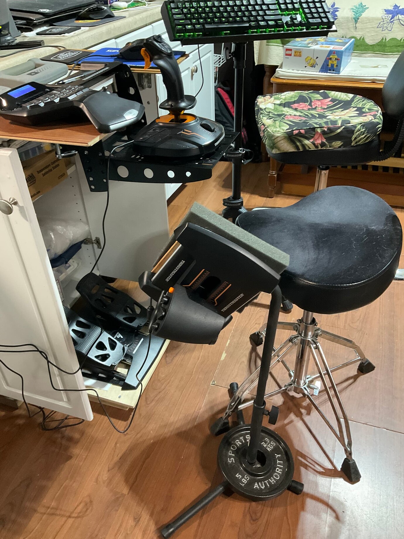 Simple Helicopter Collective - Home Cockpit Builders - Microsoft Flight ...