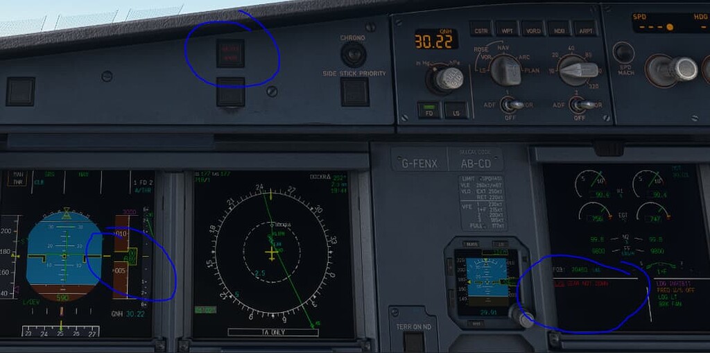 Fenix A320 Gear warning after takeoff - Aircraft & Systems - Microsoft ...