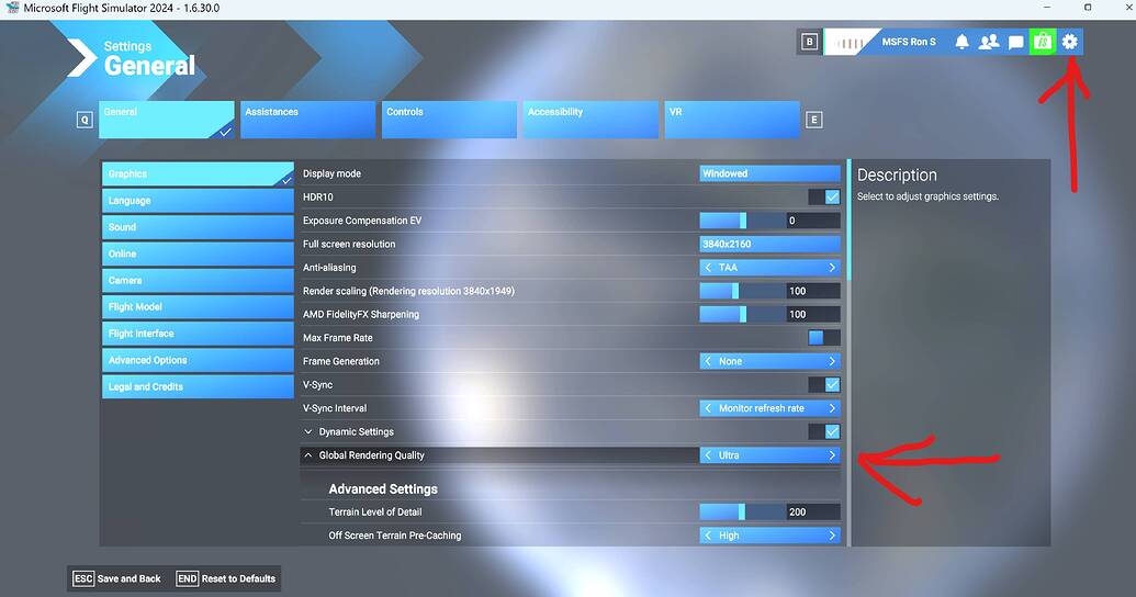 MSFS2024 Loading Defaults - User Interface & Activities - Microsoft ...
