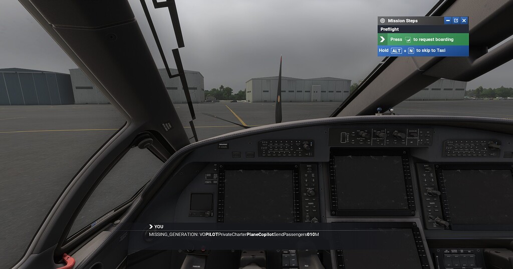SU2 RTM: Introductory VIP Charter Mission is missing VO Script Values ...