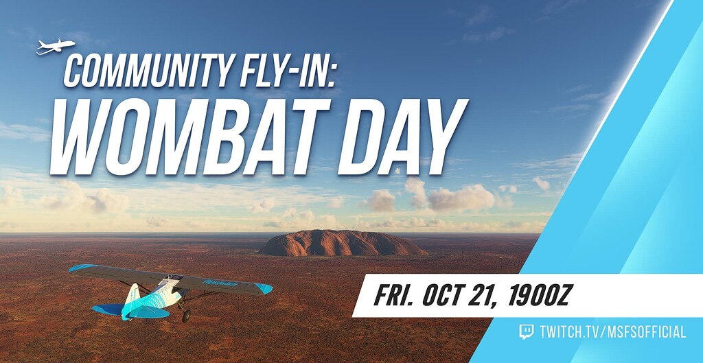 [Official] Community Fly-In Friday: Wombat Day - Community Events ...