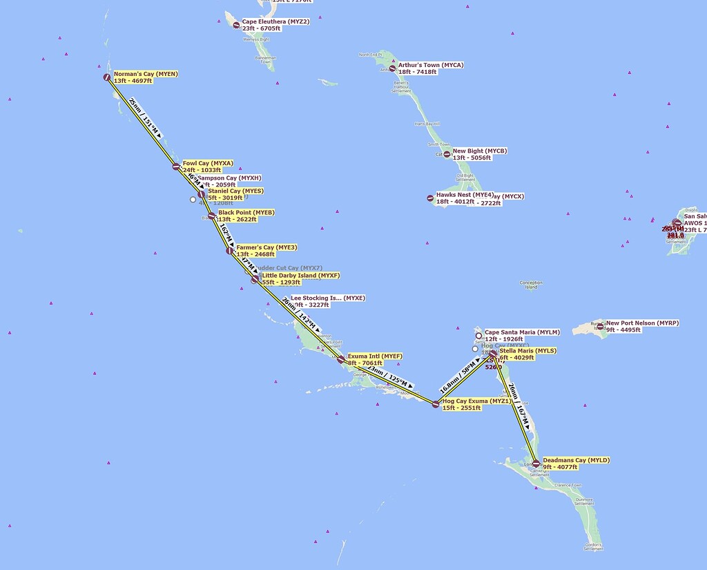 VirtualFlight.Online VFR Exploring the Bahamas - Community Events ...