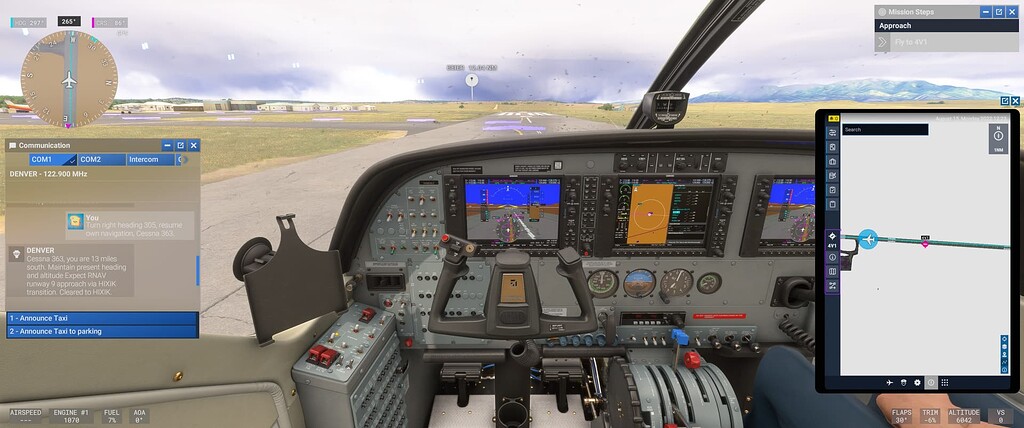 ATC Instructions/Approaches do not trigger mission progress in career ...