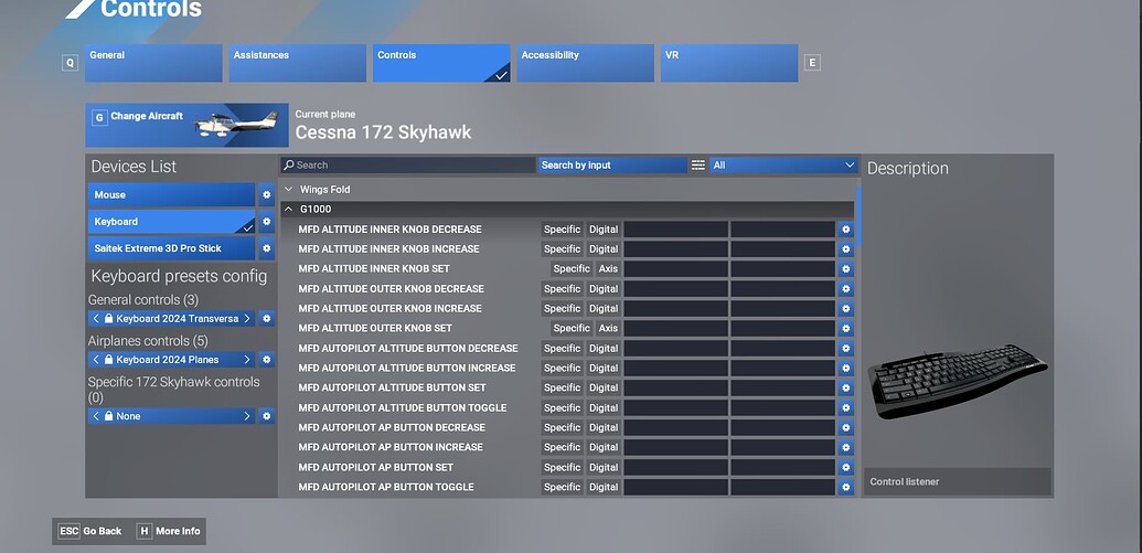 C172 G1000 PFD Softkey bindings no longer available - Aircraft ...