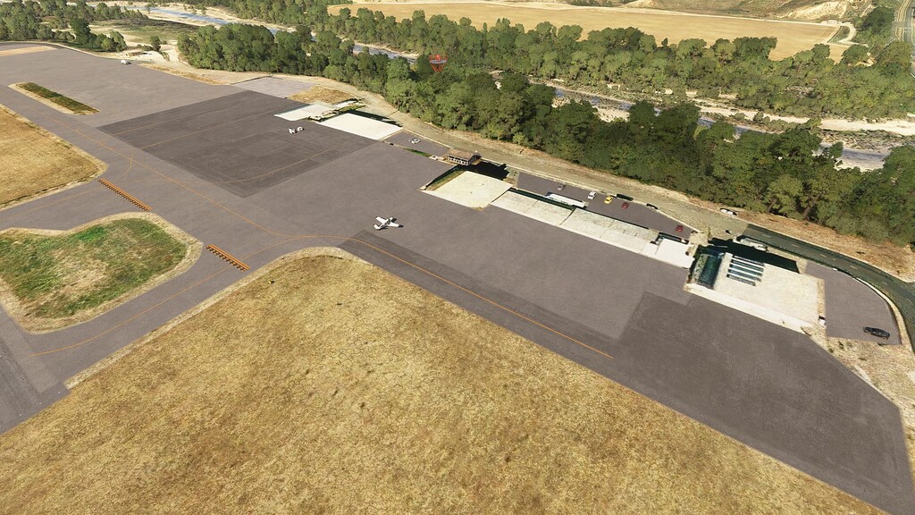 KLPC Lompoc Airport Structures Flattened and/or Missing - Scenery and ...