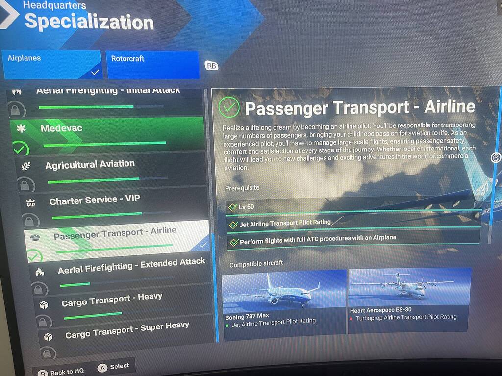 Passenger Transport Airline Missions Won’t Appear - User Interface & Activities - Microsoft ...