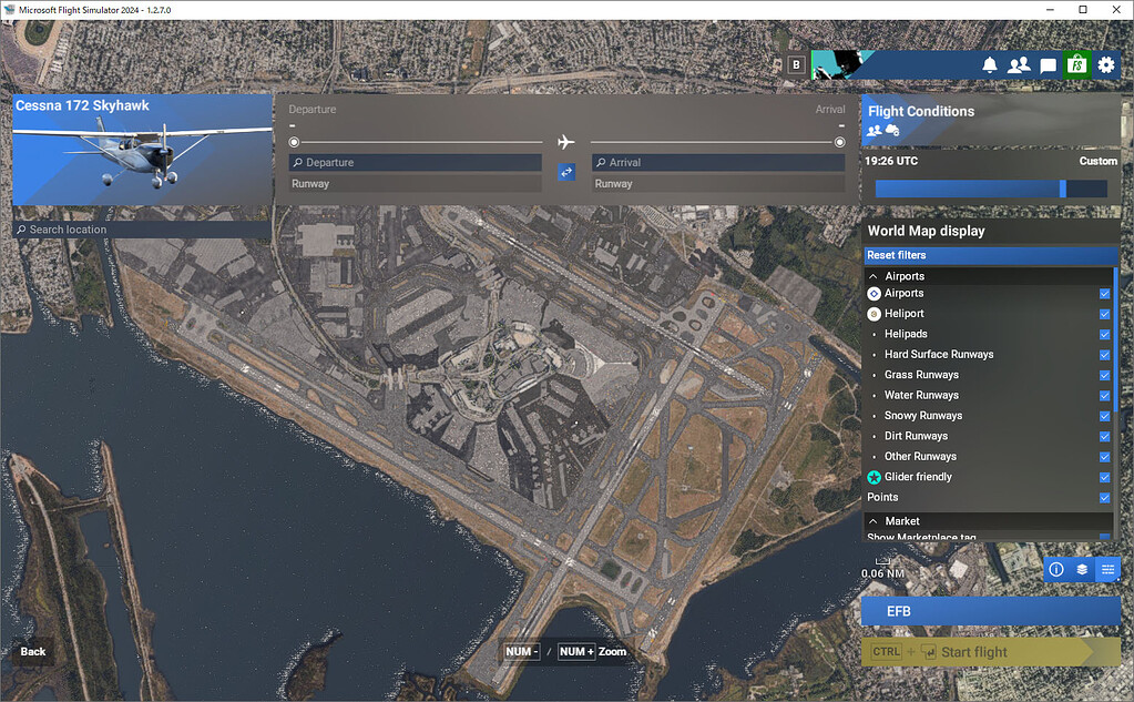 Free flight cannot be selected - User Interface & Activities - Microsoft Flight Simulator Forums