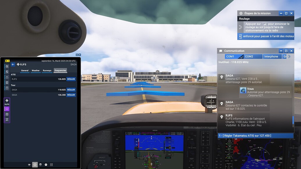RJFS - Unable to contact ground - ATC, Traffic & NAVAIDs - Microsoft ...