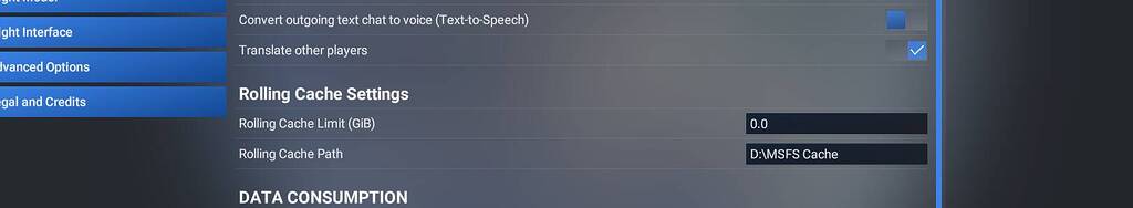 FS 2024 no rolling cache - User Interface & Activities - Microsoft Flight Simulator Forums