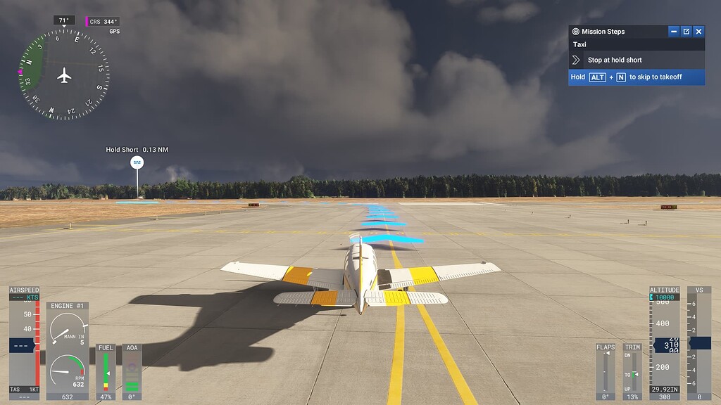 KTCM RWY 34 Hold short box on runway - User Interface & Activities ...