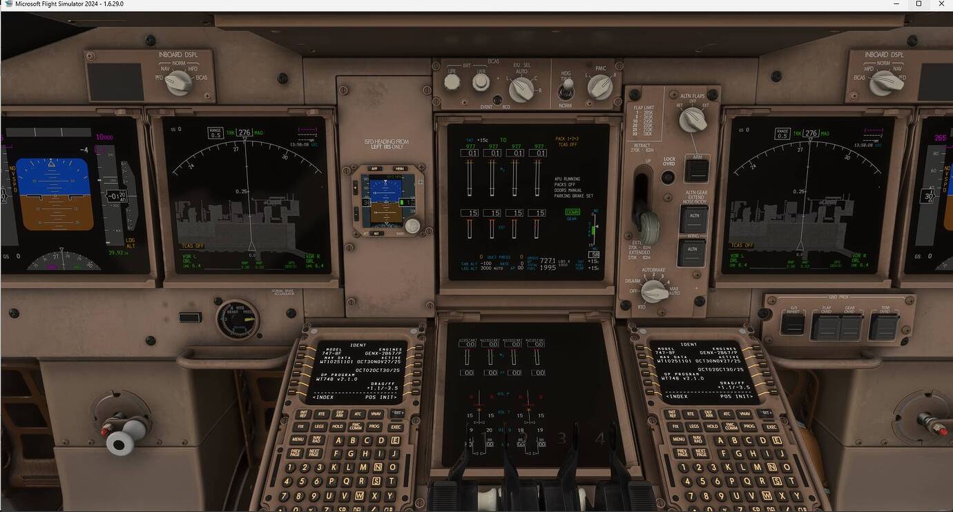 747-8 (Freighter+Passenger) Auto start CTRL+E does not work - Resolved ...