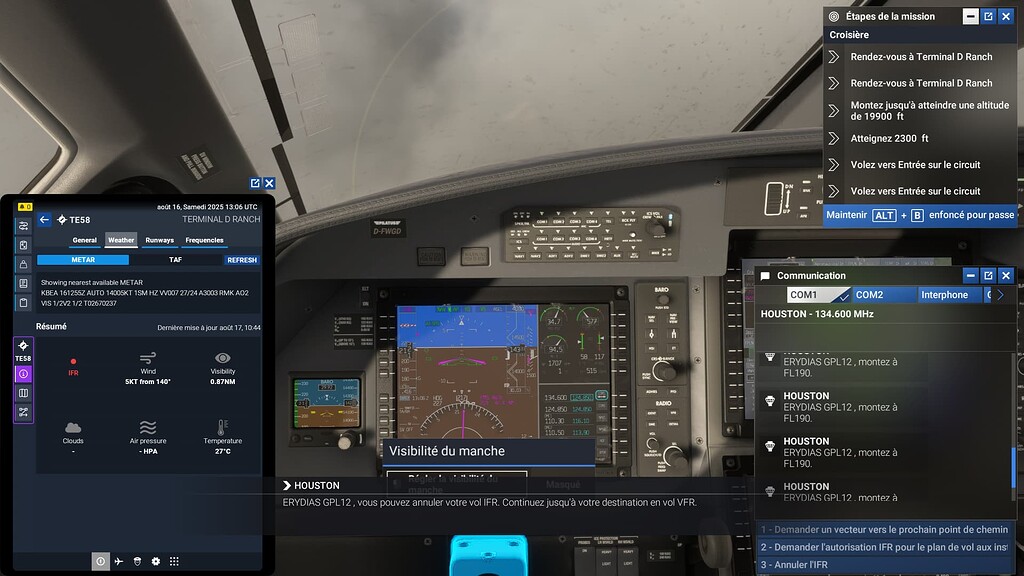 ATC ends IFR (ask to go to VFR) at arrival for (L)IFR flights when no ...