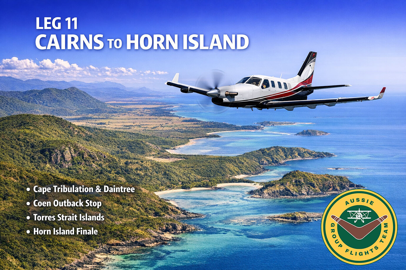 Aussie Group Flights Team - Around the World in 80 Flights: Cairns to ...
