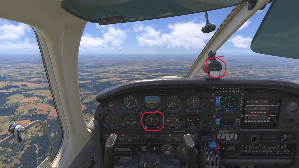 Carenado Dakota KCS-55A HSI not self correcting to compass - Aircraft ...