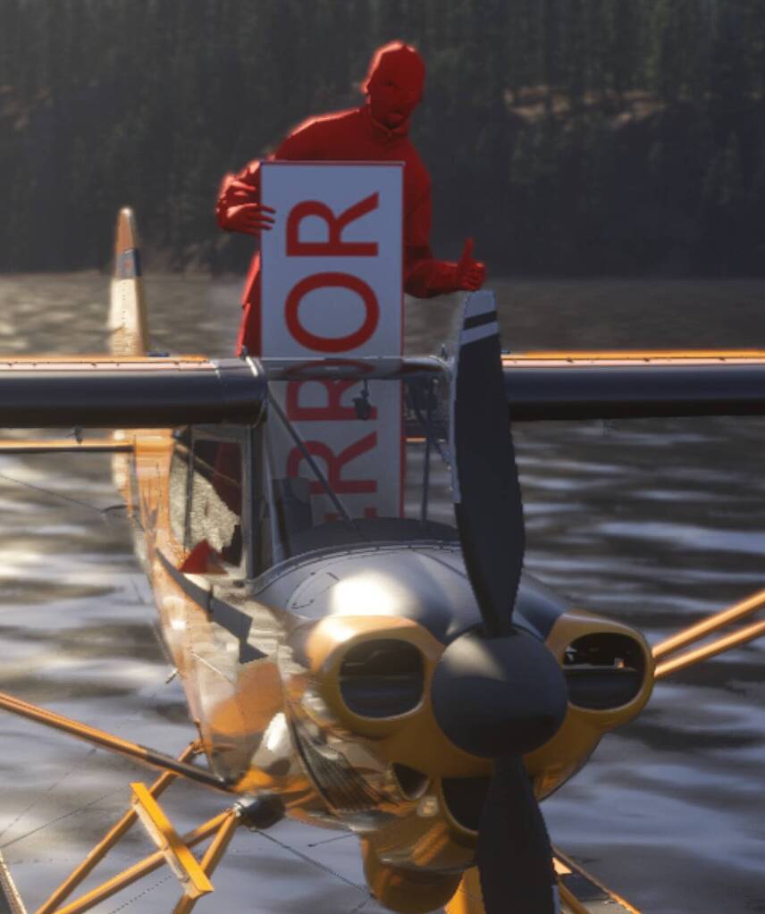 Red Error Man - User Interface & Activities - Microsoft Flight ...