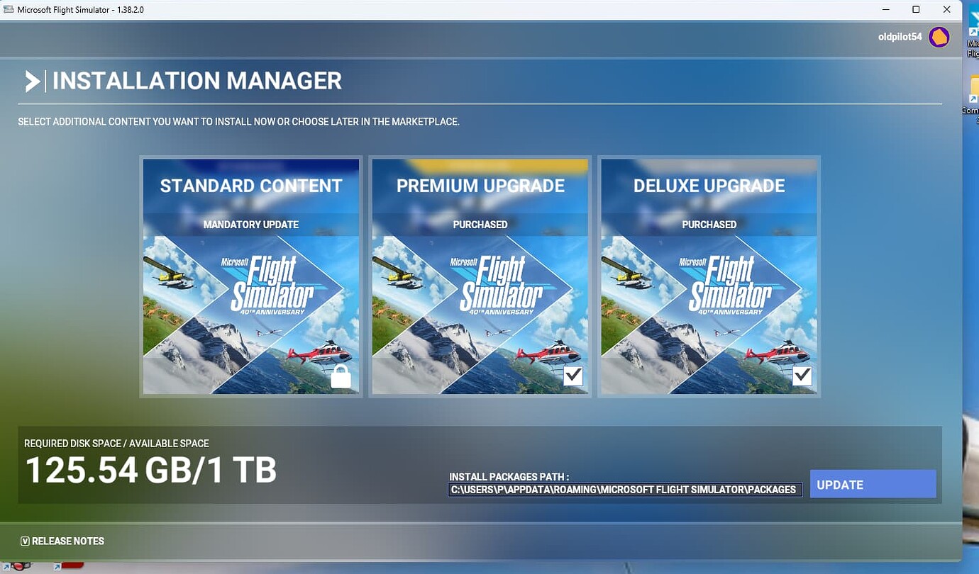 MSFS2020 update - Install, Performance & Graphics - Microsoft Flight Simulator Forums