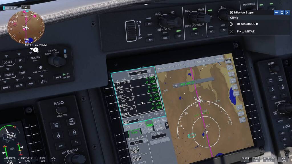 PC-12/PC-24 FMS adding discontinuties and random waypoints to flightplan - Aircraft & Systems ...