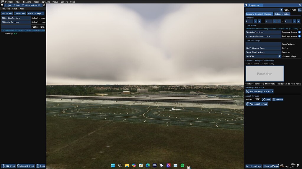Taxiways and runways gone after exiting devmode - SDK - Microsoft Flight Simulator Forums