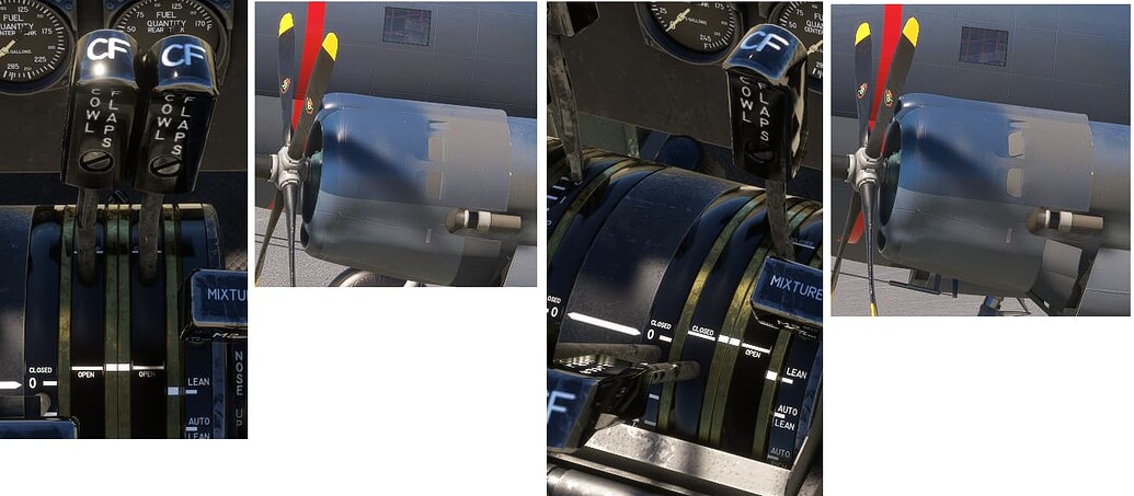 C-46 Commando: Cowl flap levers labeled incorrectly - Aircraft ...