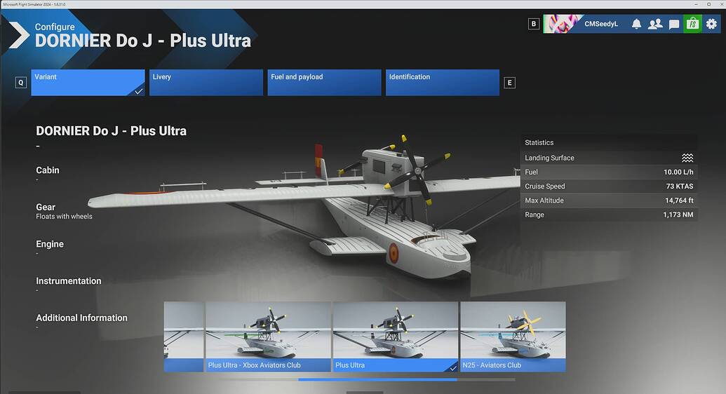 Selecting Dornier J Wal crashes current beta .31 - Aircraft & Systems ...